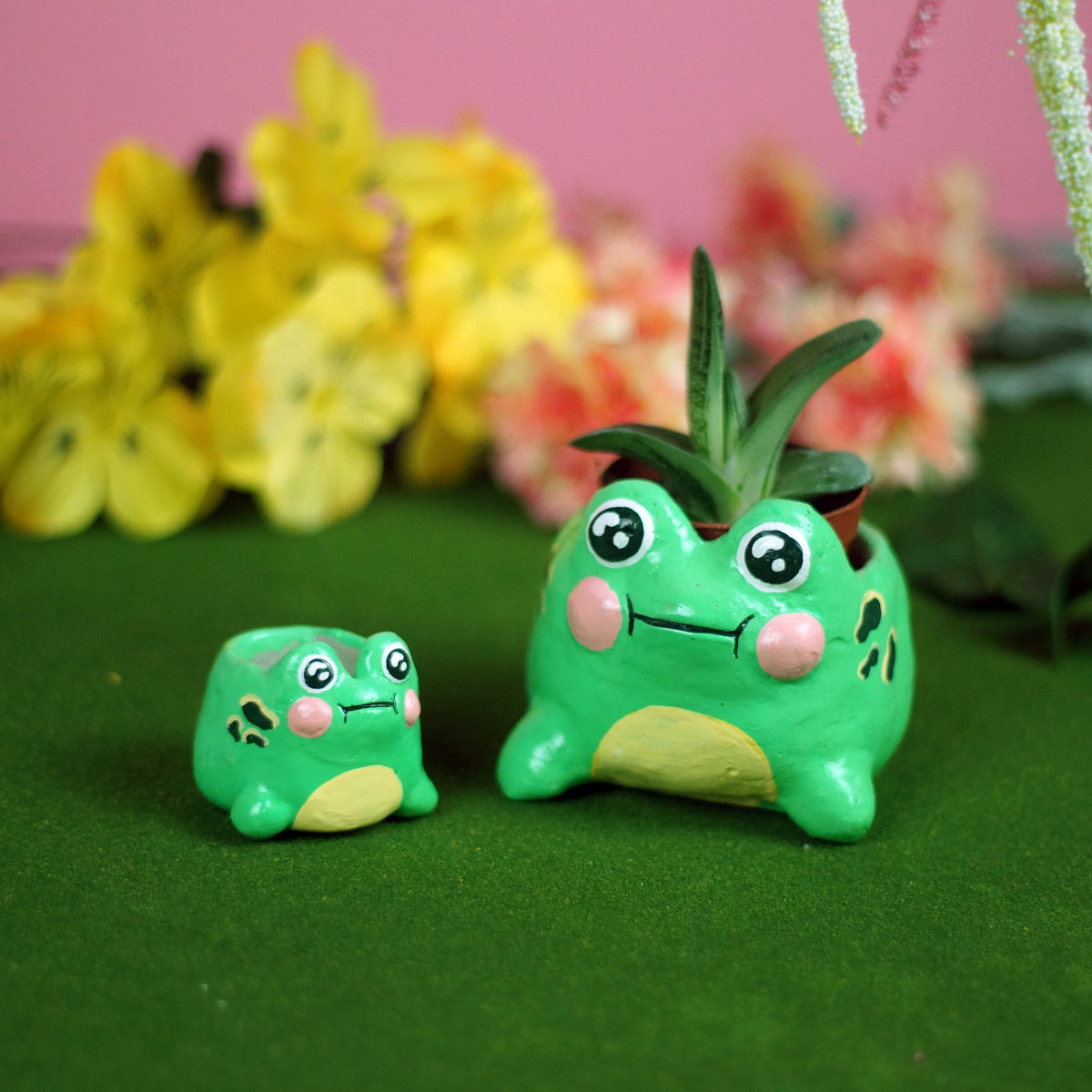 Lil Froggy Planter – Spacequeenstudio
